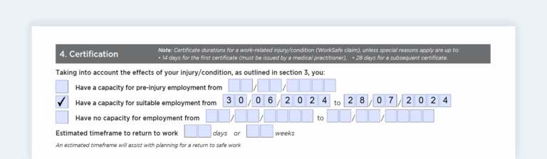 How To Complete The Certificate of Capacity Form | Arnold Dallas ...